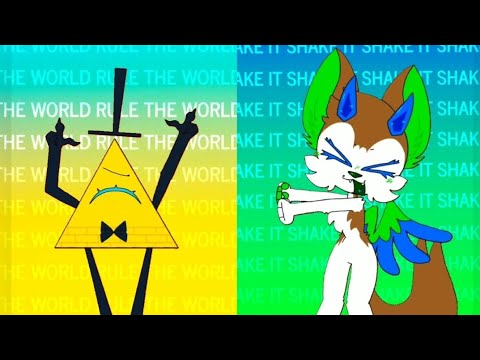 SHAKE THAT ____! | Cipherpup / Bill Cipher x Yoshipup animation - YouTube