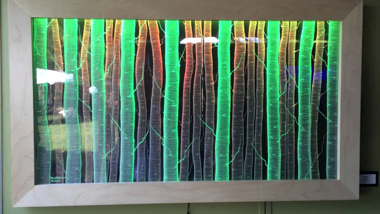 Joseph Galvan - Etched Lucite Acrylic Artist - YouTube