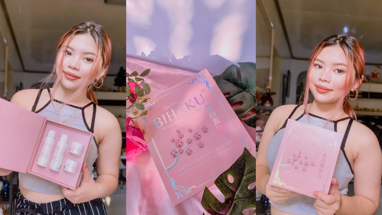 The Original Bihaku Whitening Skin Set Review - YouTube