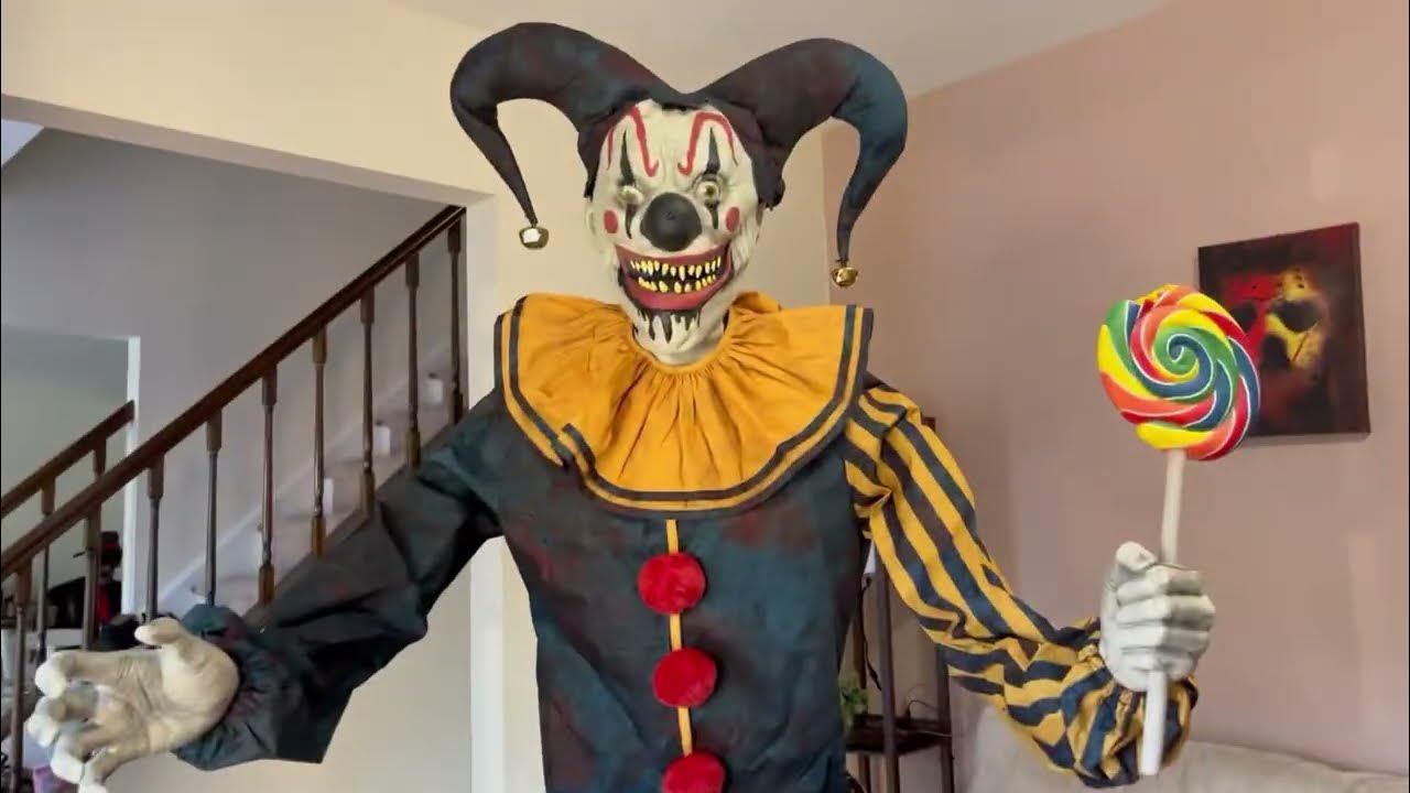 Nibbles The Clown from Spirit Halloween, Unboxing, Setup, and Demo #spirithalloween #halloween ...
