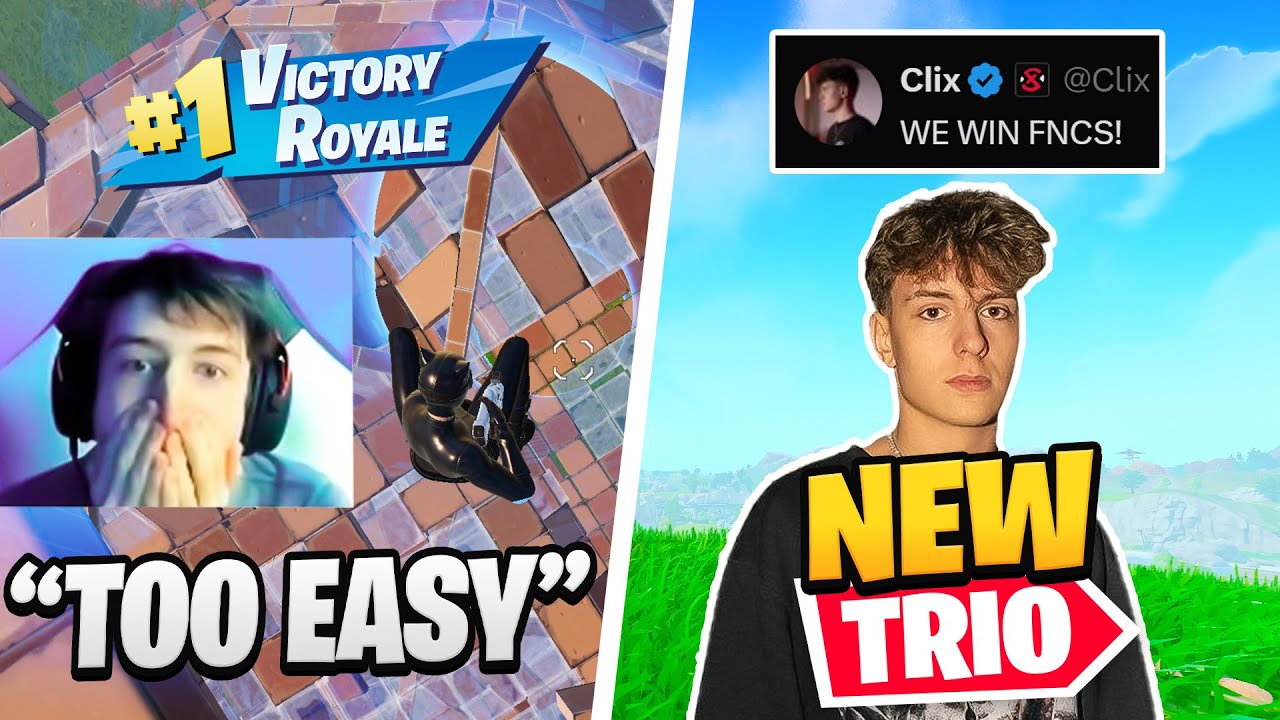 Can Anyone Stop Peterbot? | Clix's New Trio Announced - YouTube