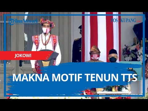 VIDEO: Makna Motif Tenun TTS Yang Digunakan Presiden Jokowi - YouTube