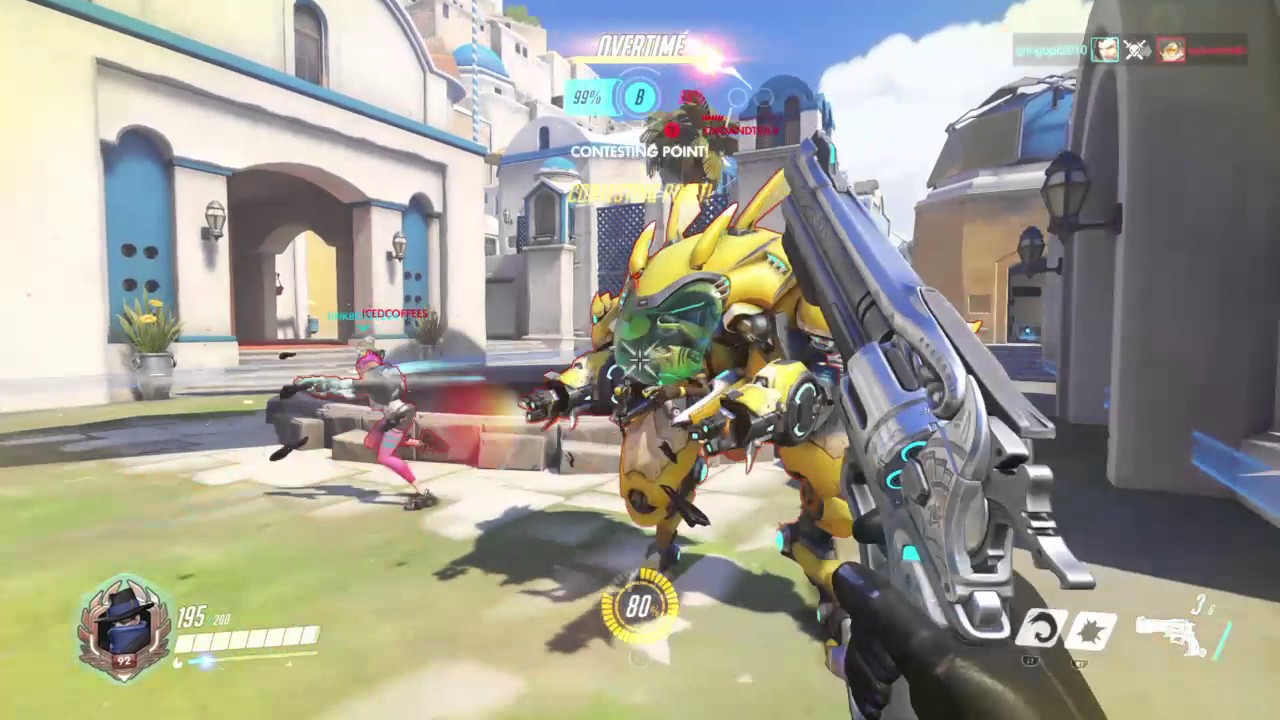 Overwatch: Mccree gameplay - YouTube