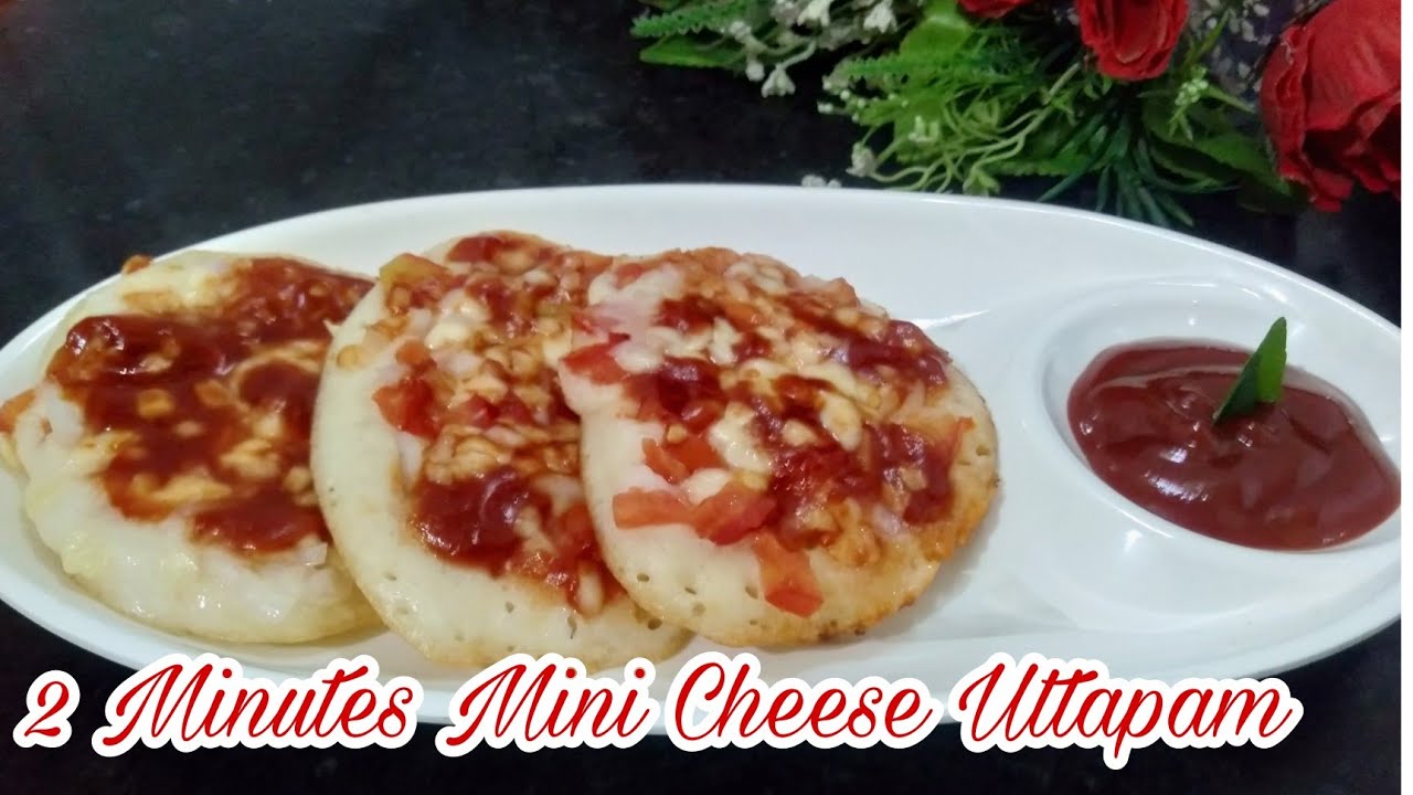 Mini Cheese Uttapam Recipe | Mini Uttapam | Uttapam Recipe | Shara ki ...