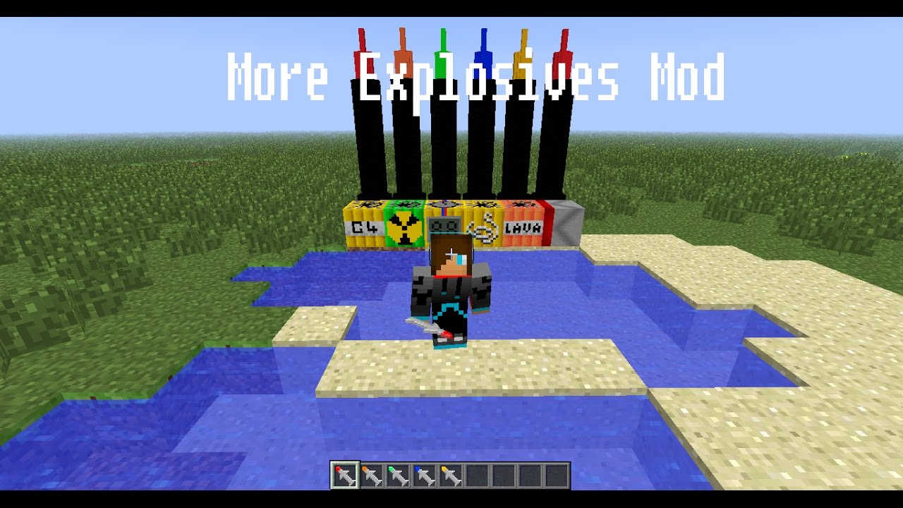 More Explosives Mod - YouTube