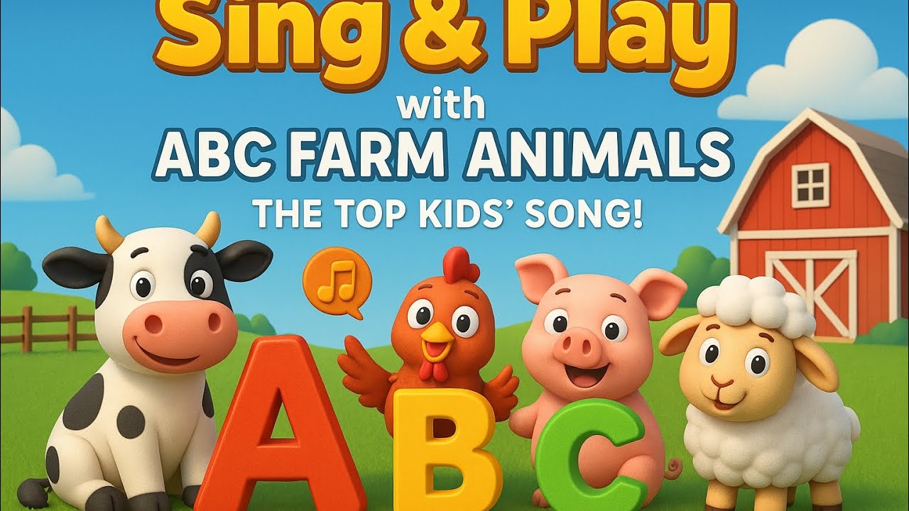 The Best Farm Animal Song for Kids – Learn ABCs with Music!" - YouTube