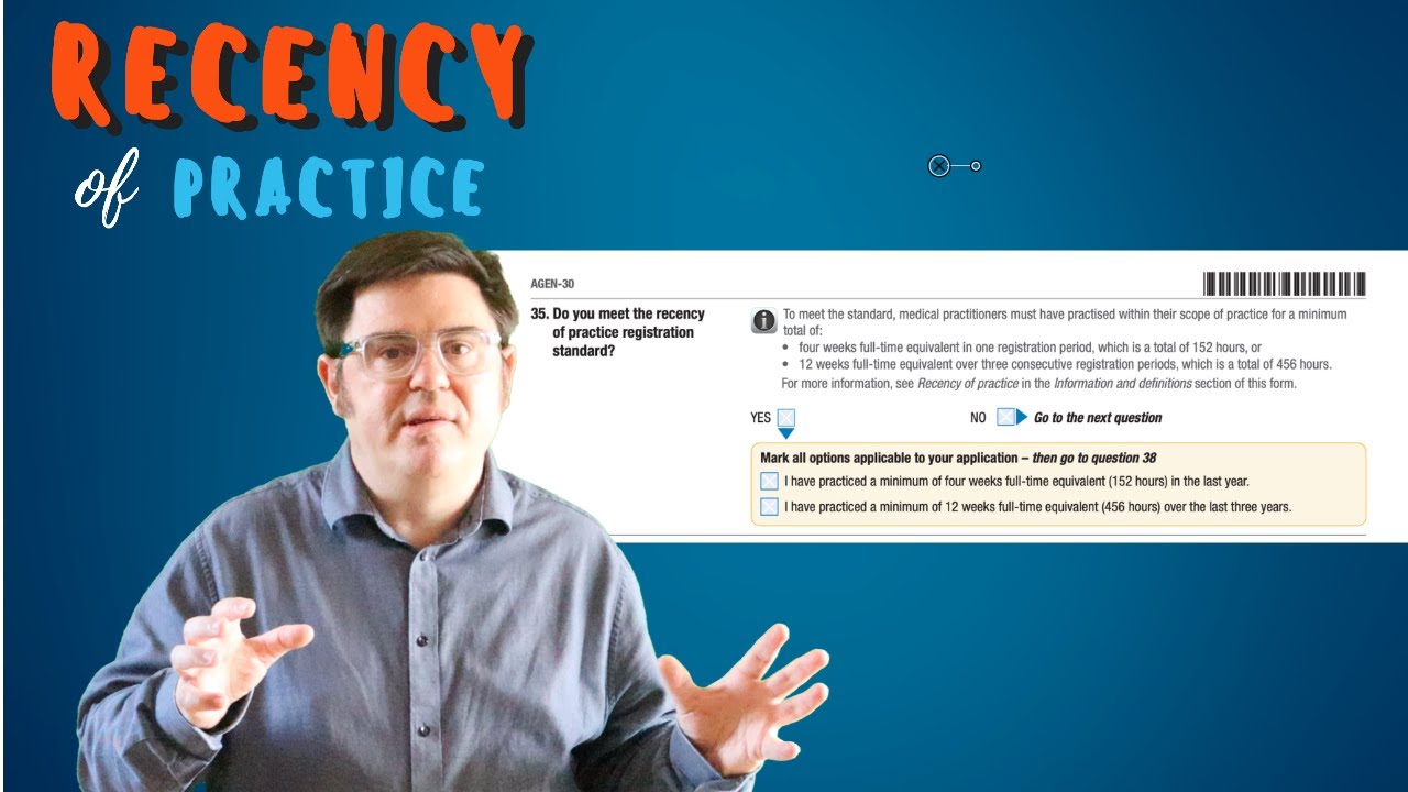 Recency of practice for doctors. How to meet recency of practice for ...