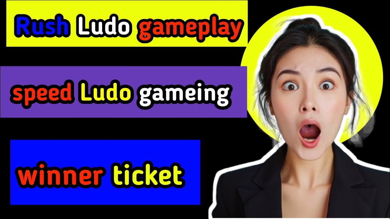 Rush Ludo gameplay speed Ludo gameing winner ticket 😀😀😁 - YouTube