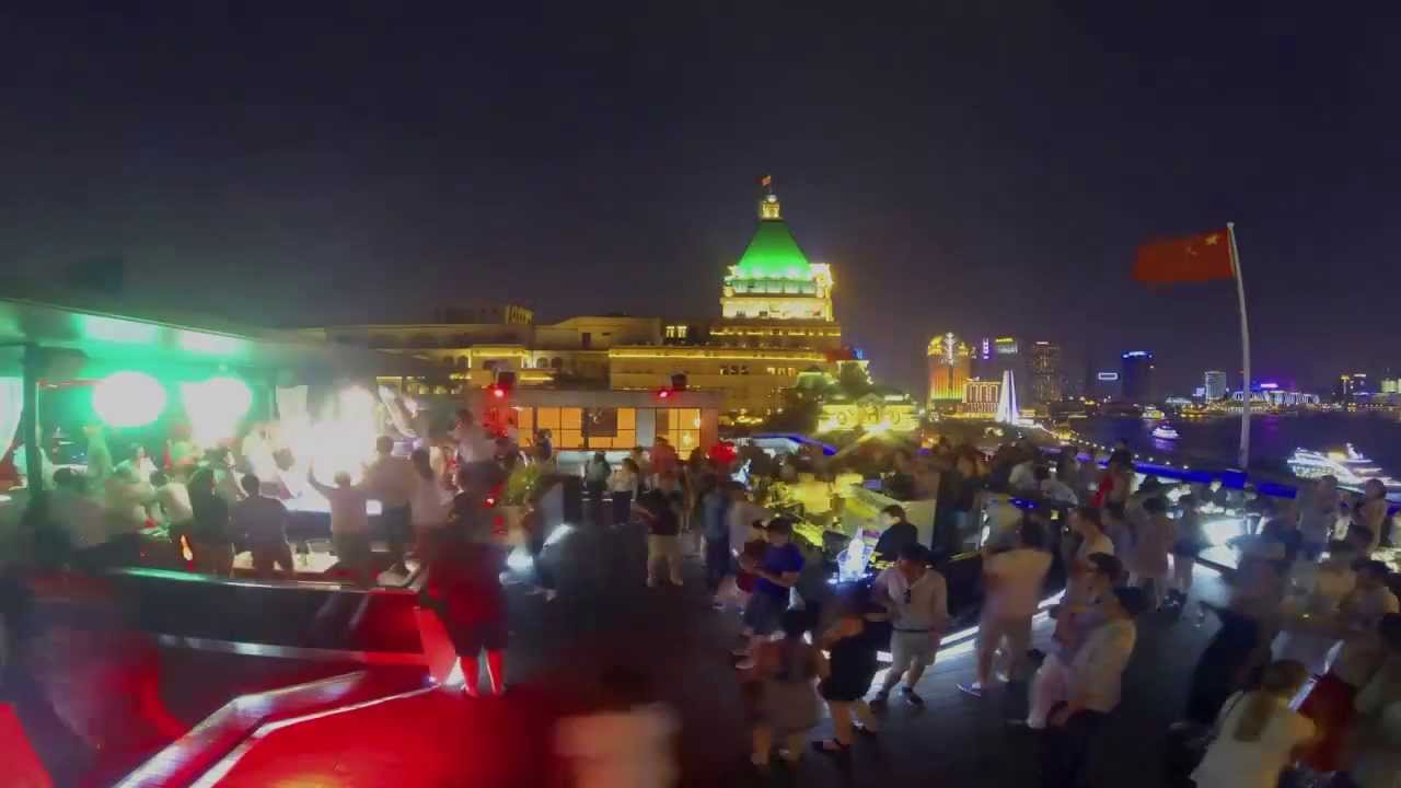 Bar Rouge Rooftop, Shanghai, China Sunday 30th 2013 - GoPro Time Lapse ...