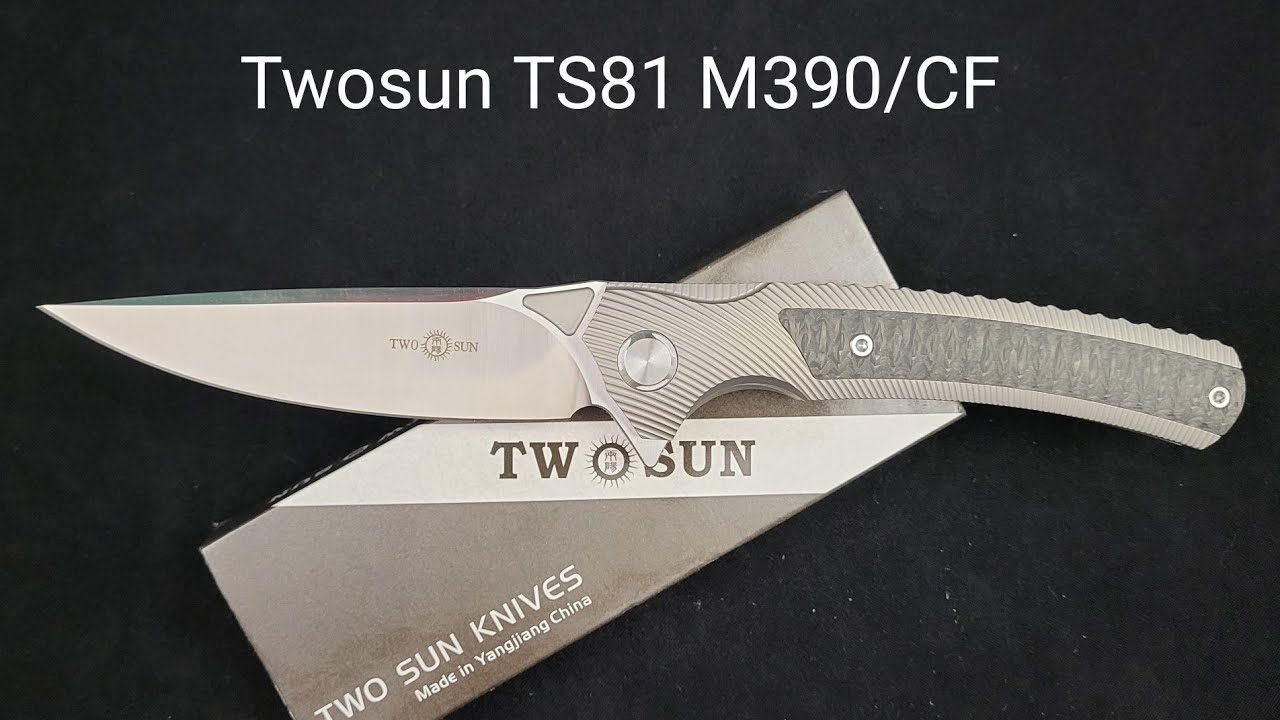Twosun TS81 M390/CF unboxing and initial impressions - YouTube