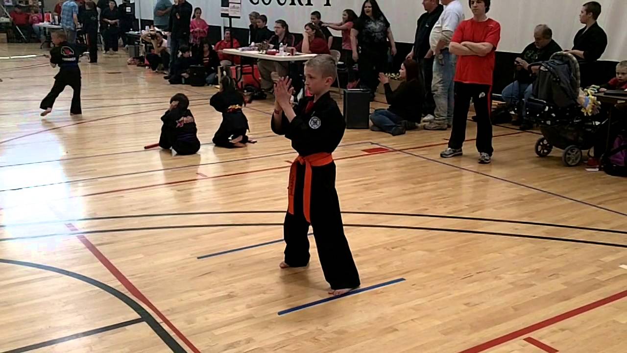Connor Kata - All Star Karate Tournament March 2013 - YouTube