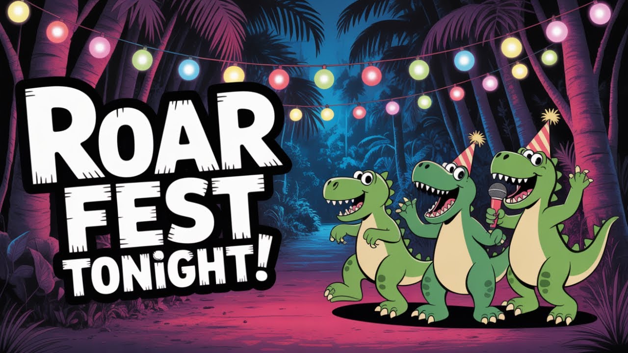 Dino Karaoke Party: Sing Along with T-Rex Tunes! - YouTube