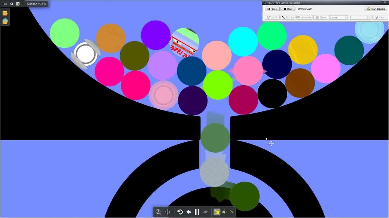 Doht Marble Race Part 1 In Algodoo - YouTube