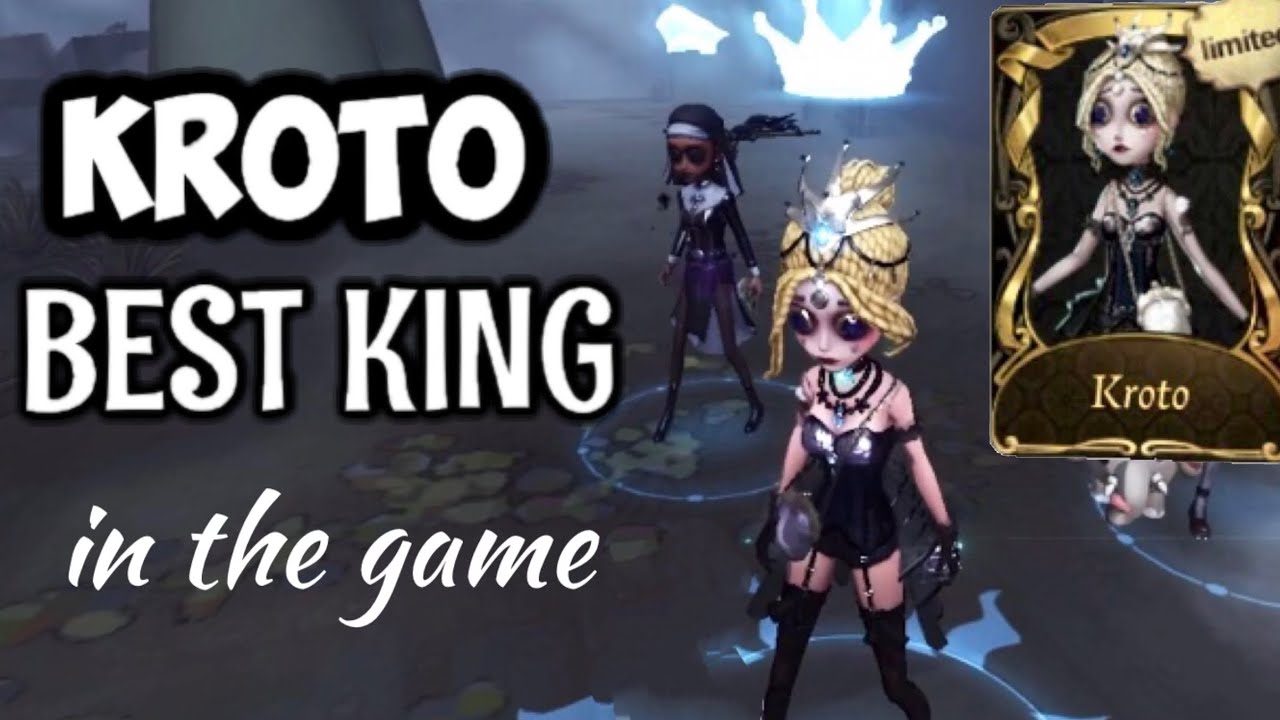 OVERPOWERED KING?! Dancer “KROTO” Limited Skin Gameplay | Identity V ...