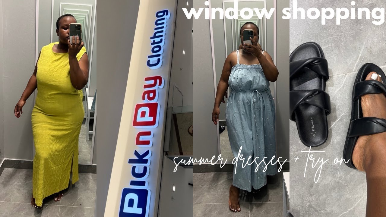 Pick n Pay Clothing dress collection | Window Shopping Vlog | South ...