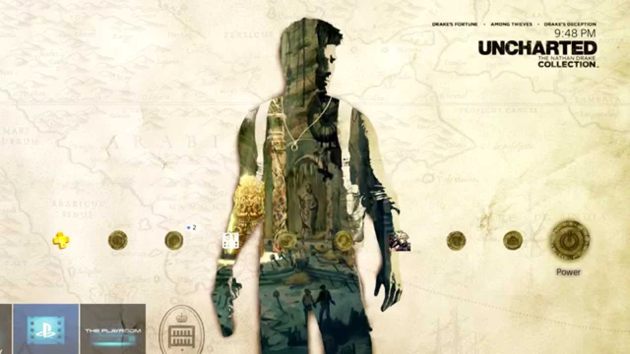 Uncharted Collection Dynamic PS4 theme - YouTube