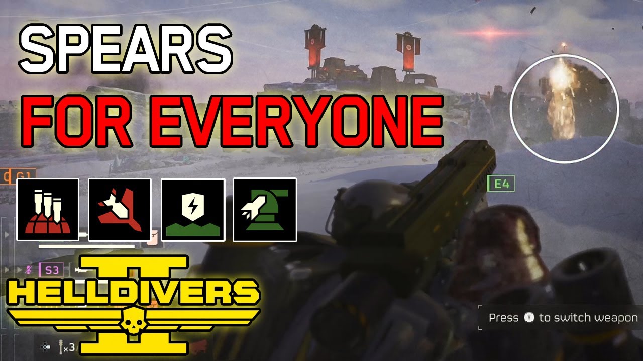 They gave SPEARS to Everyone - Helldivers 2: Super Helldive Automaton CO-OP - No Deaths - YouTube
