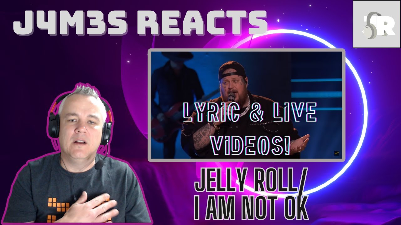 WE'RE ALL GONNA BE ALRIGHT! REACTING TO JELLY ROLL - I AM NOT OKAY ...