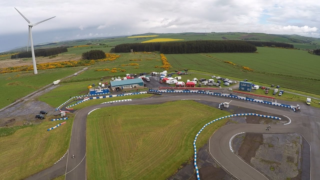 Grampian Kart Club Boyndie (race day) - YouTube