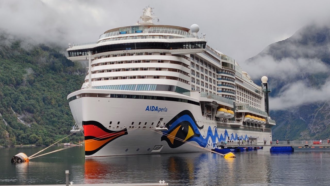 AIDAperla - Norwegens Fjorde - September 2022 - YouTube