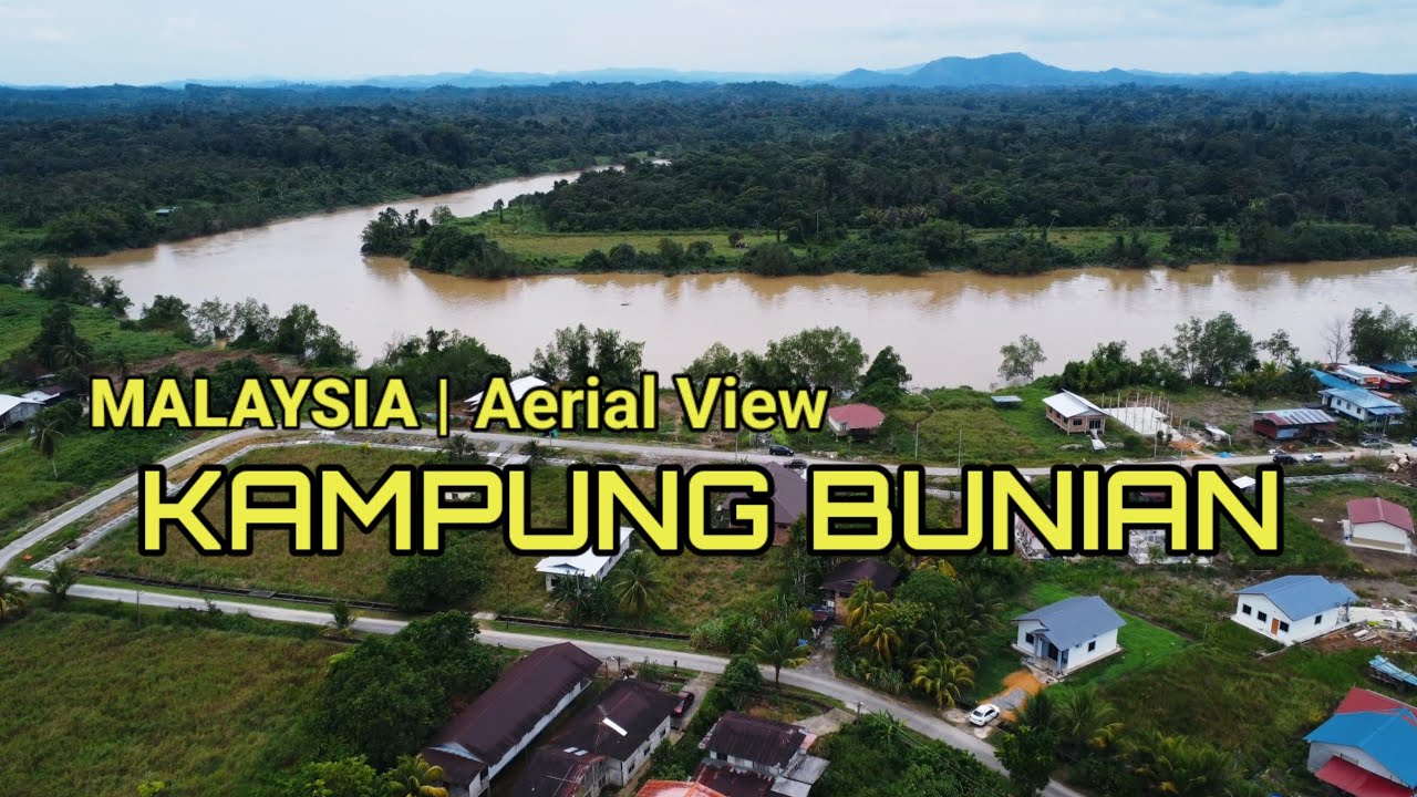 Malaysia | Kampung Bunian Aerial View | Drone Footage - YouTube