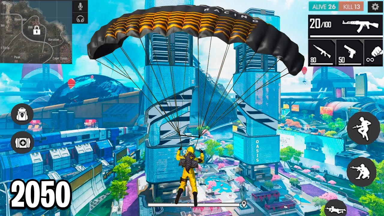 JUEGO EL NUEVO FREE FIRE de 2050 😱 *INCREIBLE* - YouTube