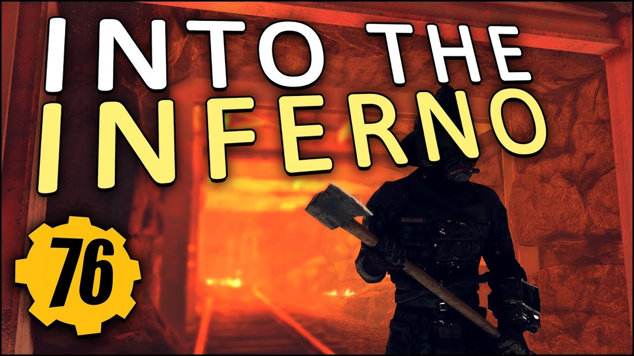 VENTURING into THE VOLCANIC MINES! - Fallout 76 Solo Gameplay #5 - YouTube