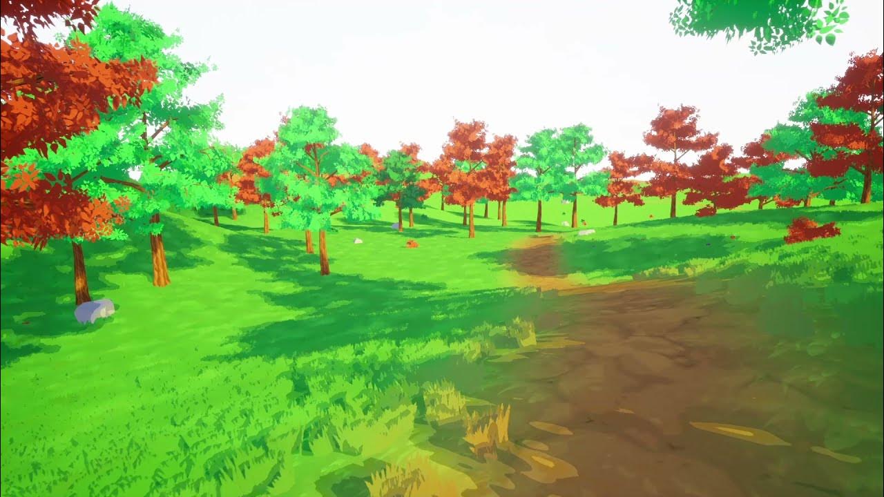 UE4 - Toon Shader Enviroment - YouTube