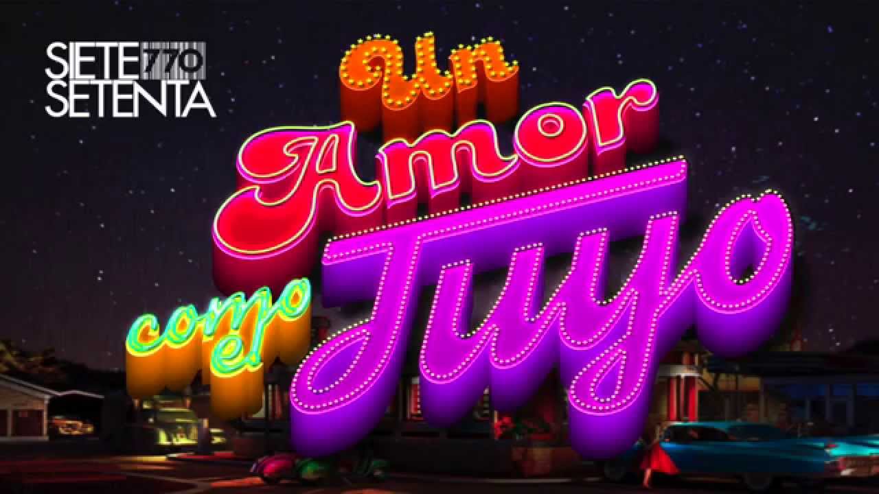 UN AMOR COMO EL TUYO - Grupo770 - YouTube