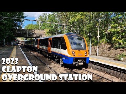 CLAPTON Overground Station (2023) - YouTube