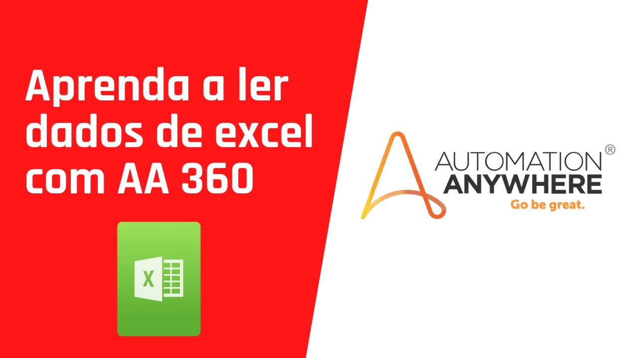 Como ler Planilha de excel com o Automation Anywhere 360 - YouTube