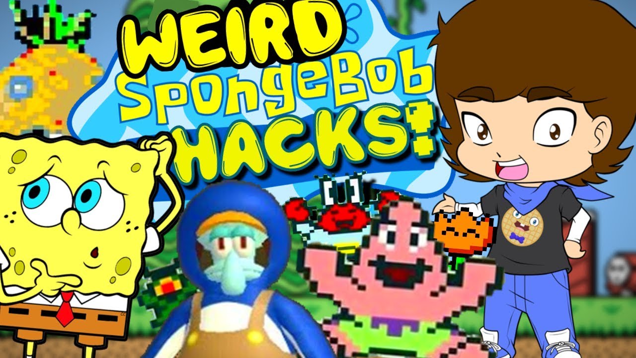 WEIRD SpongeBob HACKS and Fan Games! - ConnerTheWaffle - YouTube