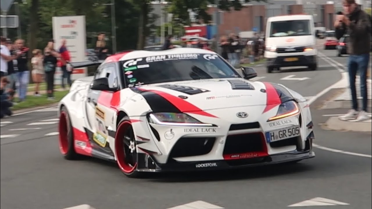Modified JDM Cars leaving GO Japan 2024 (RX7, Supra, S2000, 370Z Twin ...