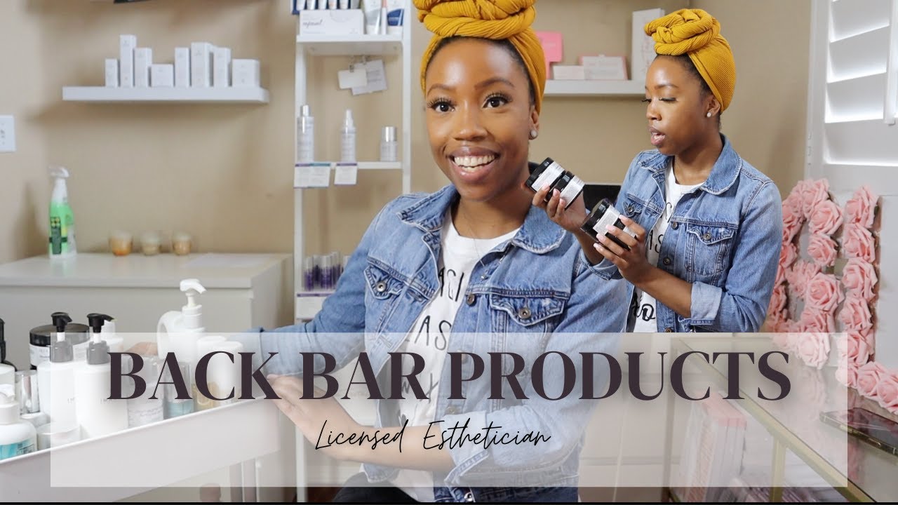 Licensed Esthetician Backbar Products | GlowTreatment - YouTube
