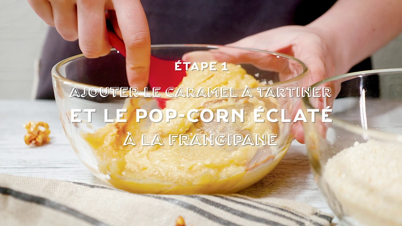 La recette : la Galette des Rois pop-corn caramel - YouTube