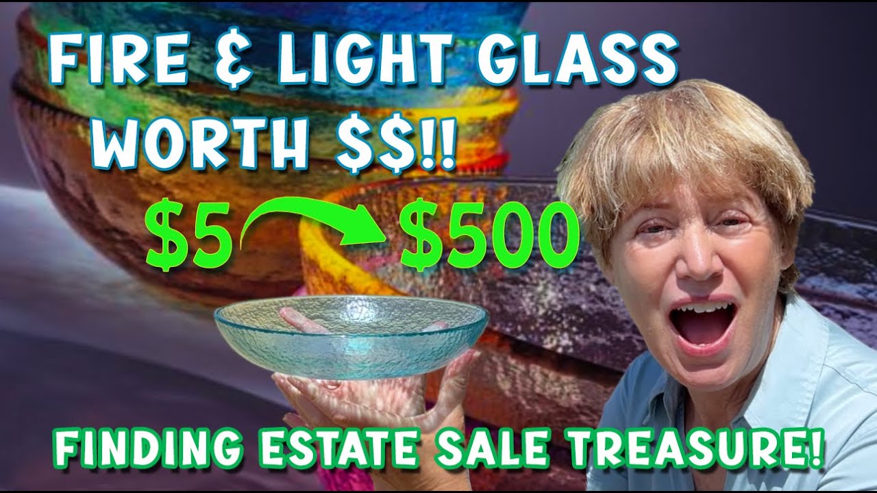 Finding Incredible Resell Treasures and FIRE & LIGHT GLASS! All About ...