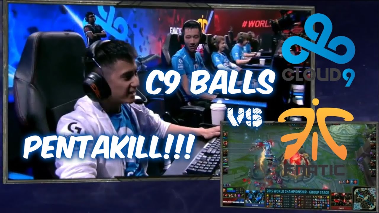 C9 Balls Pentakill Darius vs Fnatic - W1D4 - 2015 World Championship ...