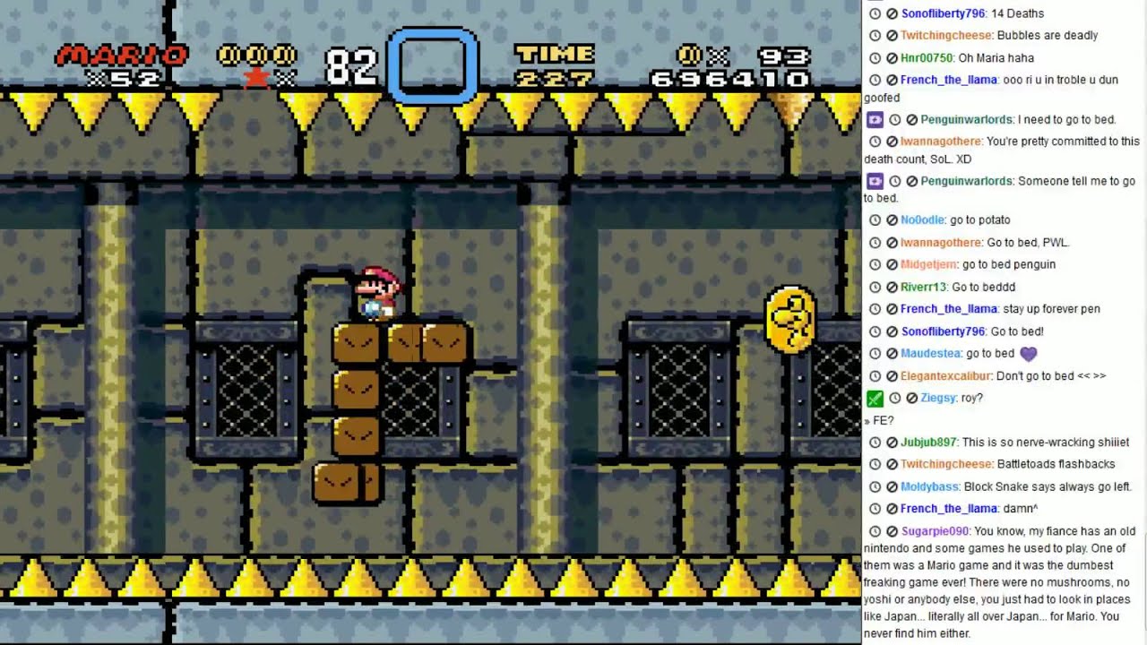 Russ Streams - Super Mario World - YouTube