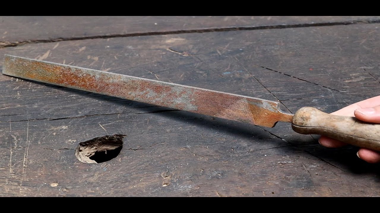 RESTORATION OF AN OLD FILE - YouTube