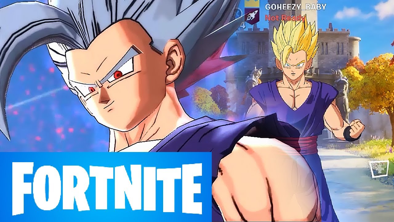 GOHAN plays Fortnite! - YouTube