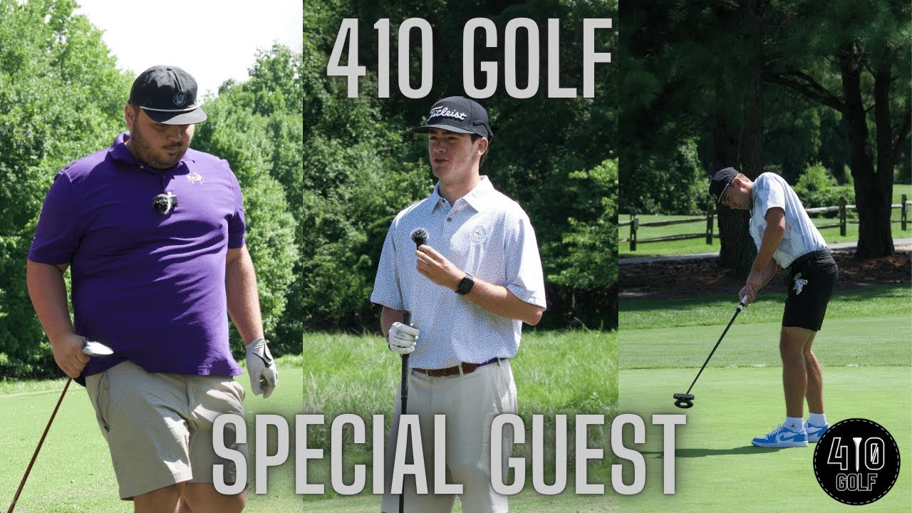 First ever guest on 410 golf! - YouTube