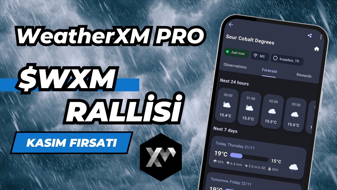 WeatherXM PRO & Kasım Fırsatı ve $WXM Token Rallisi #crypto #trending # ...