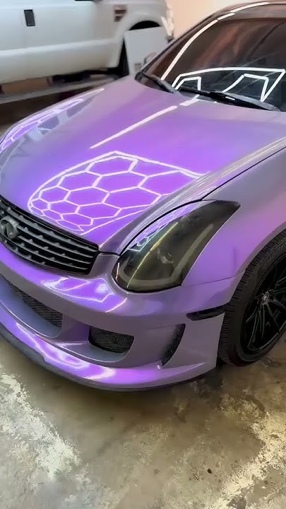 G35 with Gray Purple wrap! 📷@simplewrapz #custom #g35 #infinity #vinyl #la #carwrap #essmovinyl ...