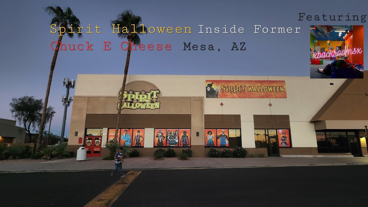Spirit Halloween 2022 Inside Former Chuck E Cheese *Ft Xbackroomsx ...