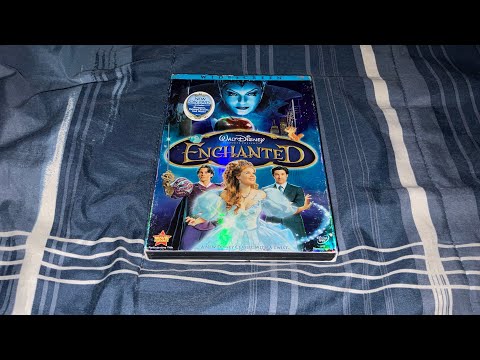 Opening to Enchanted 2008 DVD (Widescreen version) (Main Menu option ...