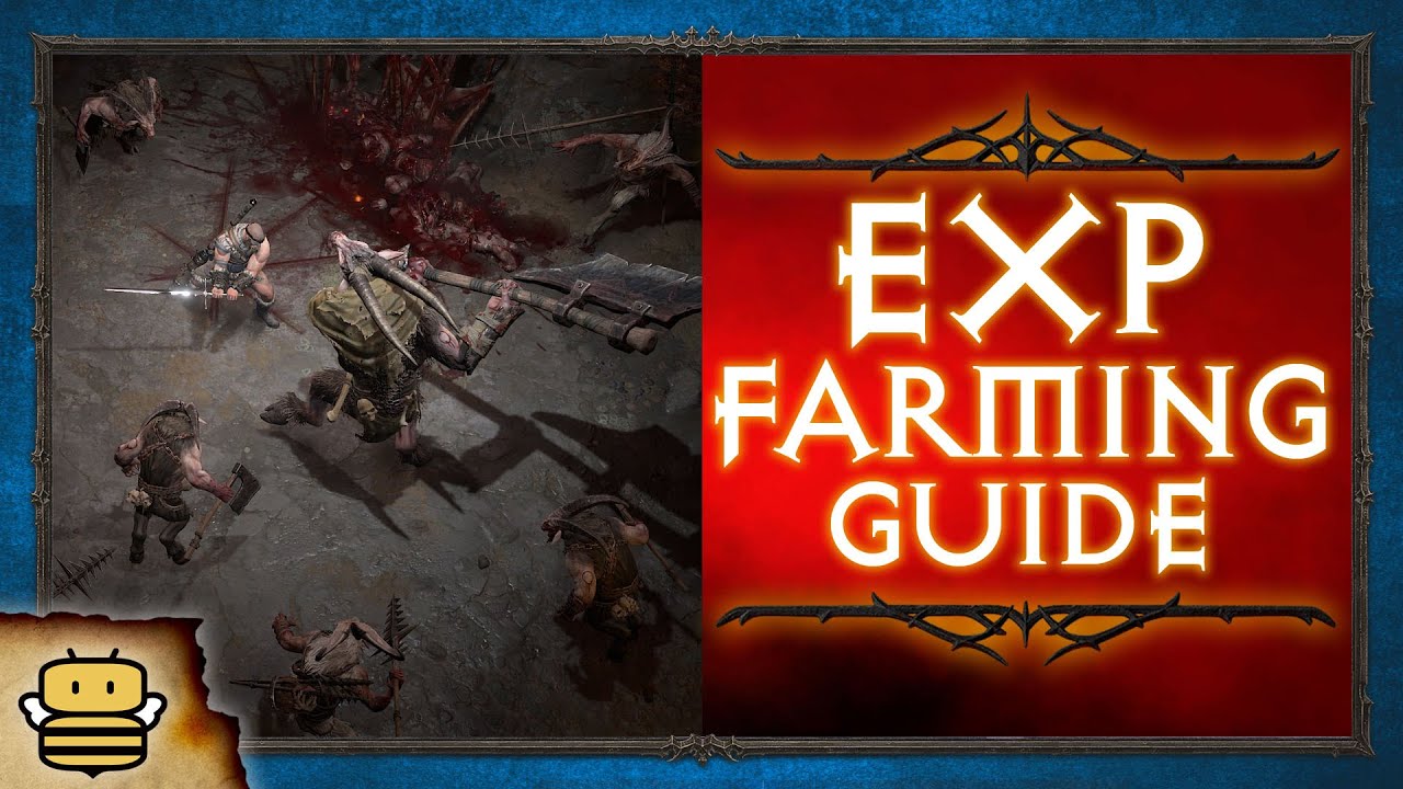 EXP Farming Guide Fastest Way To Level Up DIABLO 4 YouTube EXP Farming Guide Fastest Way To Level Up DIABLO 4 YouTube