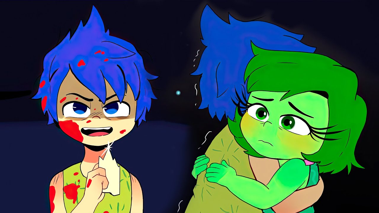 No, Joy, you're not EVIL 😭 | Joy x Disgust | Inside Out 2 Comic - YouTube