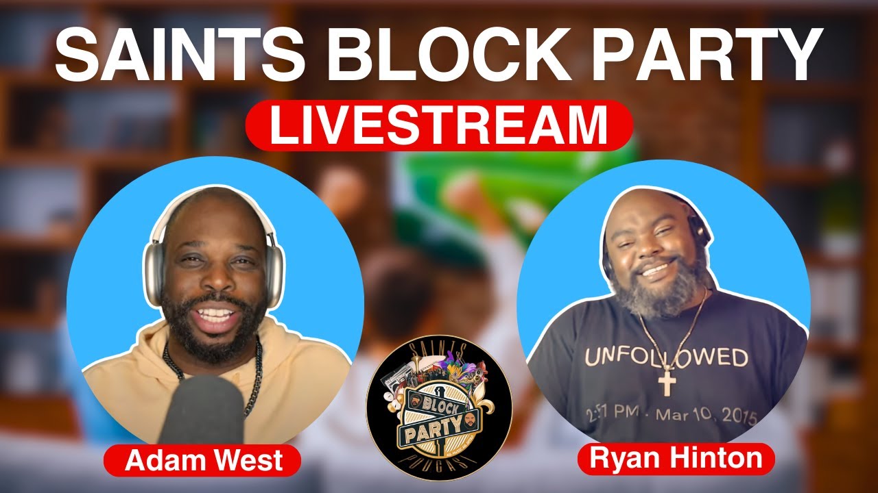 #Saints Block Party Podcast: 2025 Saints vs #Bills WK4 ZOOM LIVESTREAM ...
