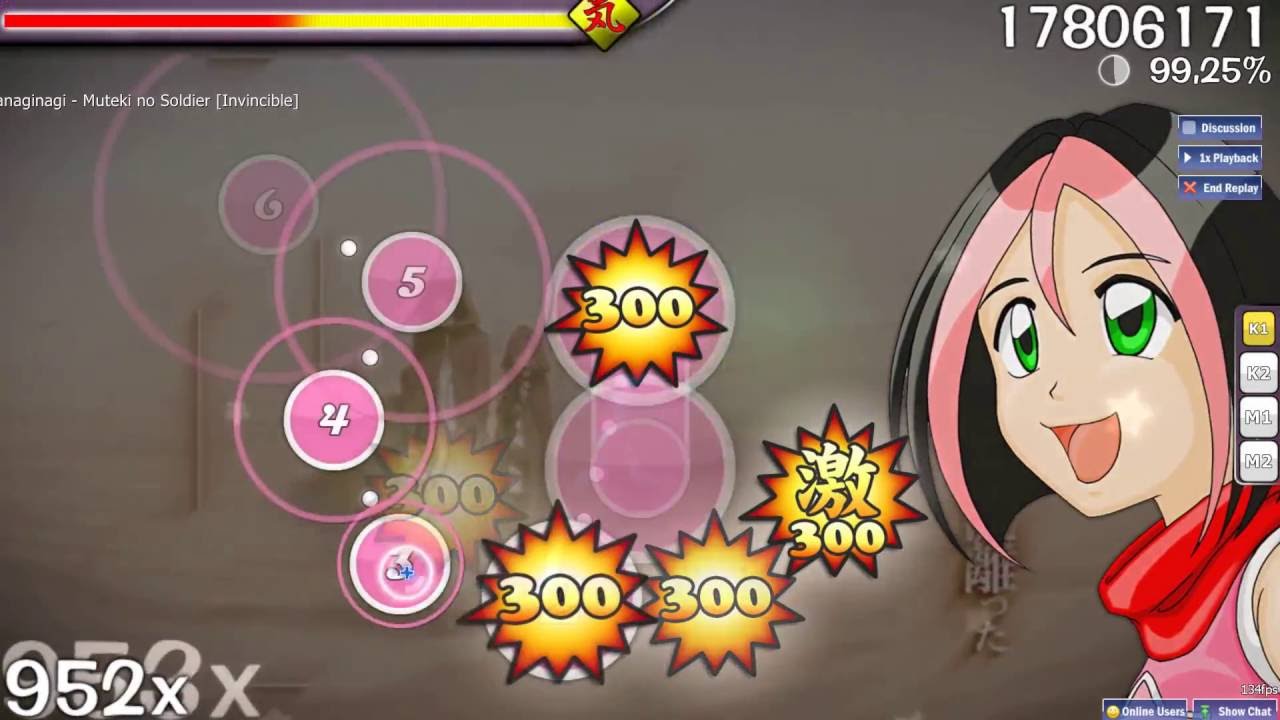 osu! yanaginagi - Muteki no Soldier [Invincible] - YouTube