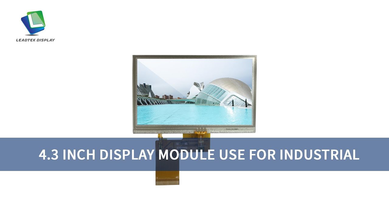4.3 INCH DISPLAY MODULE USE FOR INDUSTRIAL - YouTube